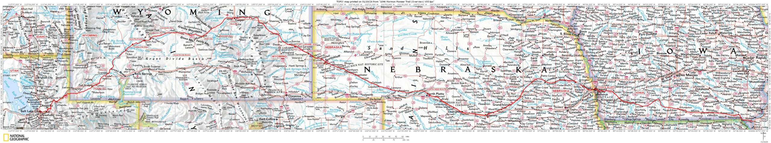 1846 Mormon Pioneer Trail - Trail Research Archive